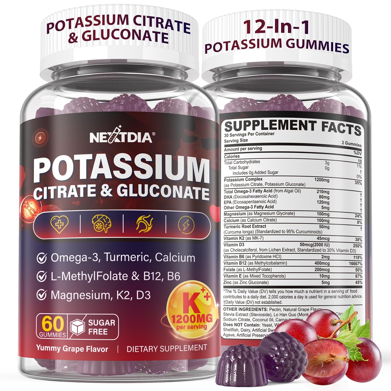 potassium gummies for daily health