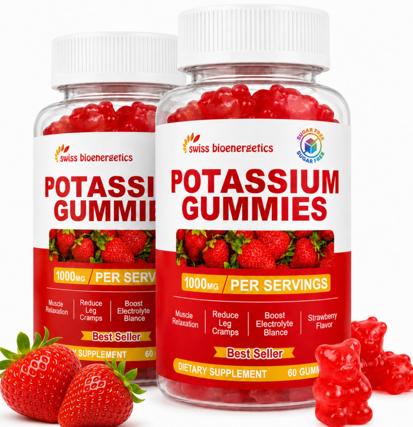Potassium gummies for daily health
