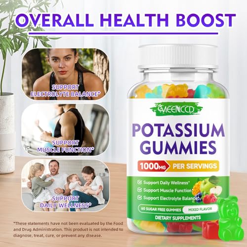 potassium gummies for daily intake
