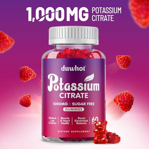 Potassium gummies for daily wellness