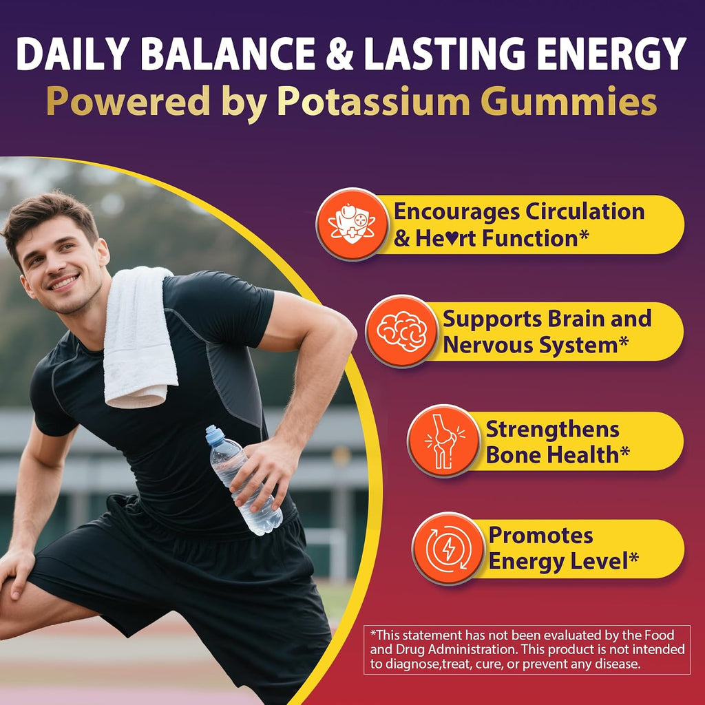 potassium gummies for electrolyte balance