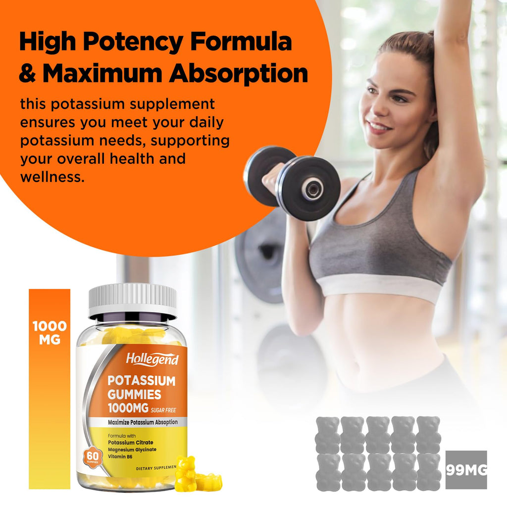potassium gummies for energy and vitality