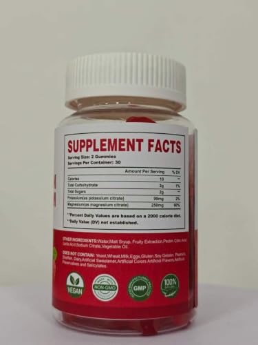 potassium gummies for heart health