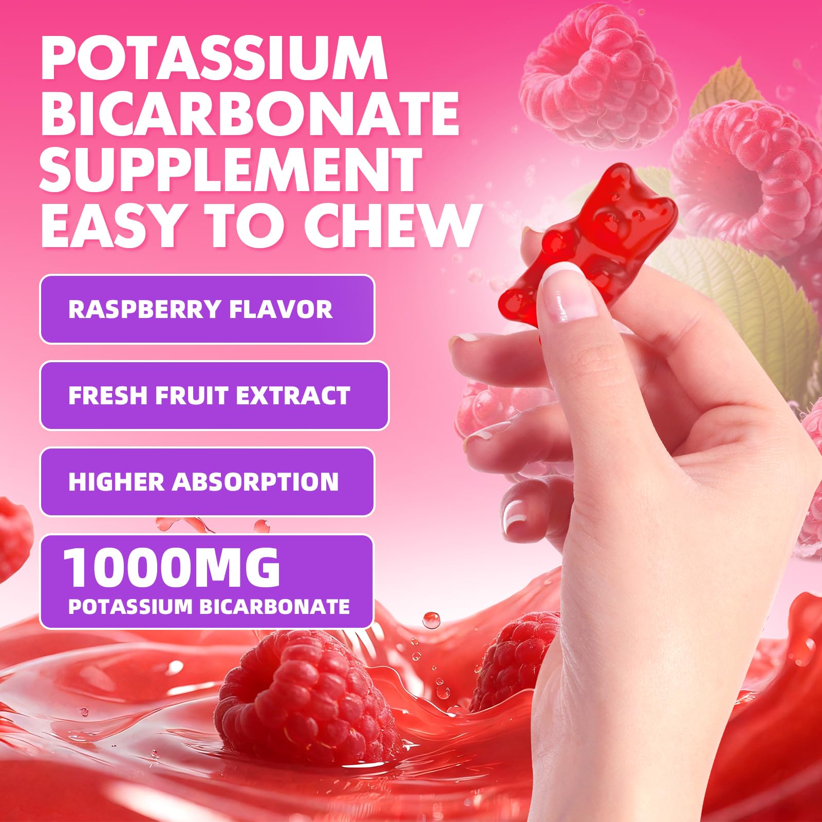 potassium gummies for heart support