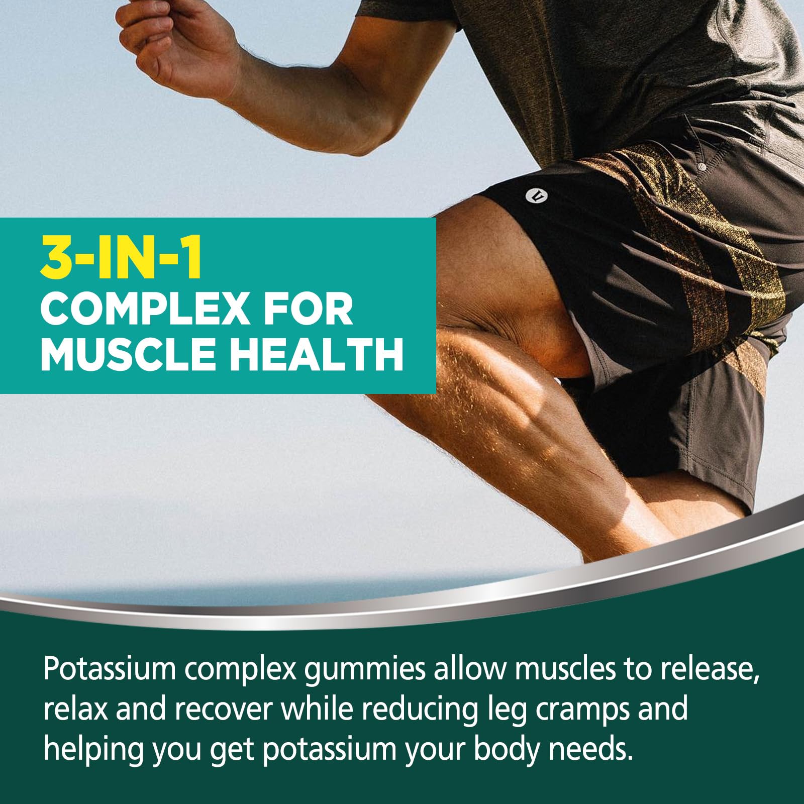 potassium gummies for leg cramps relief