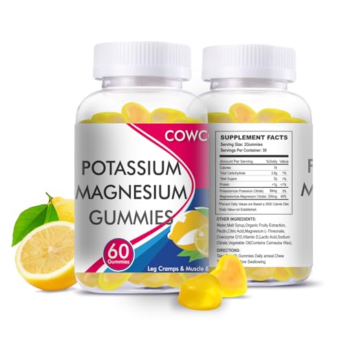 potassium gummies for muscle cramps