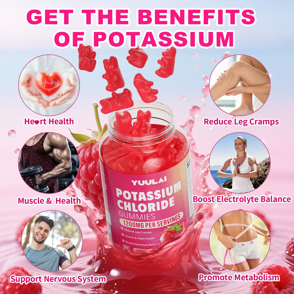 potassium gummies for muscle function