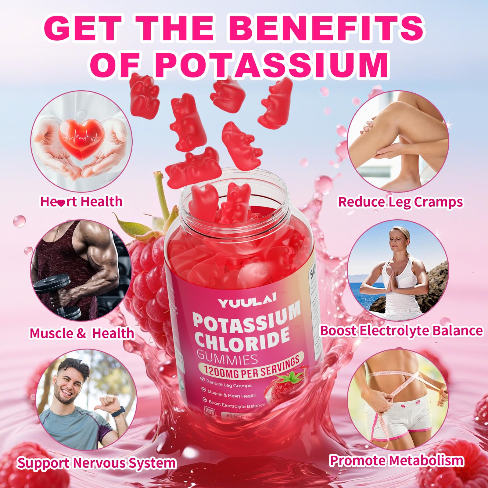 potassium gummies for muscle function