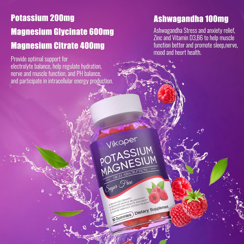 potassium gummies for muscle health