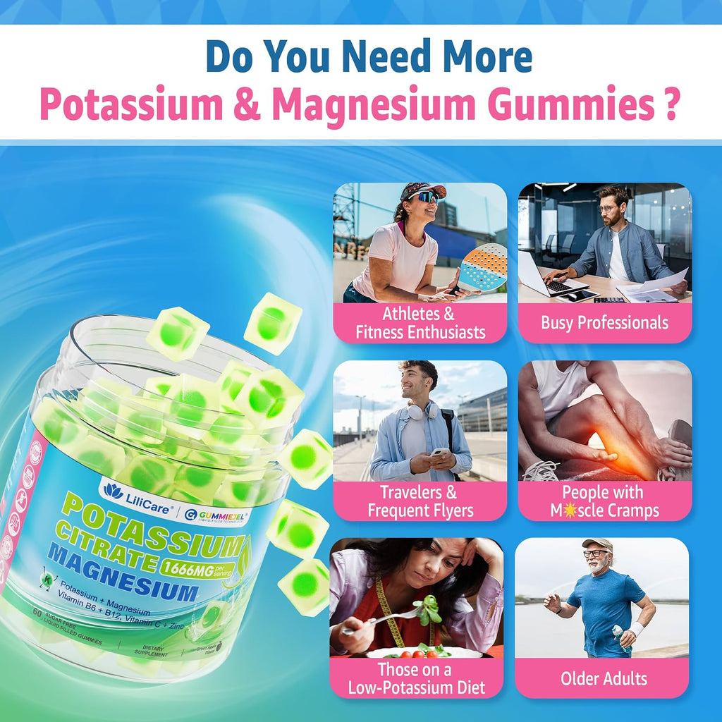 potassium gummies for muscle health