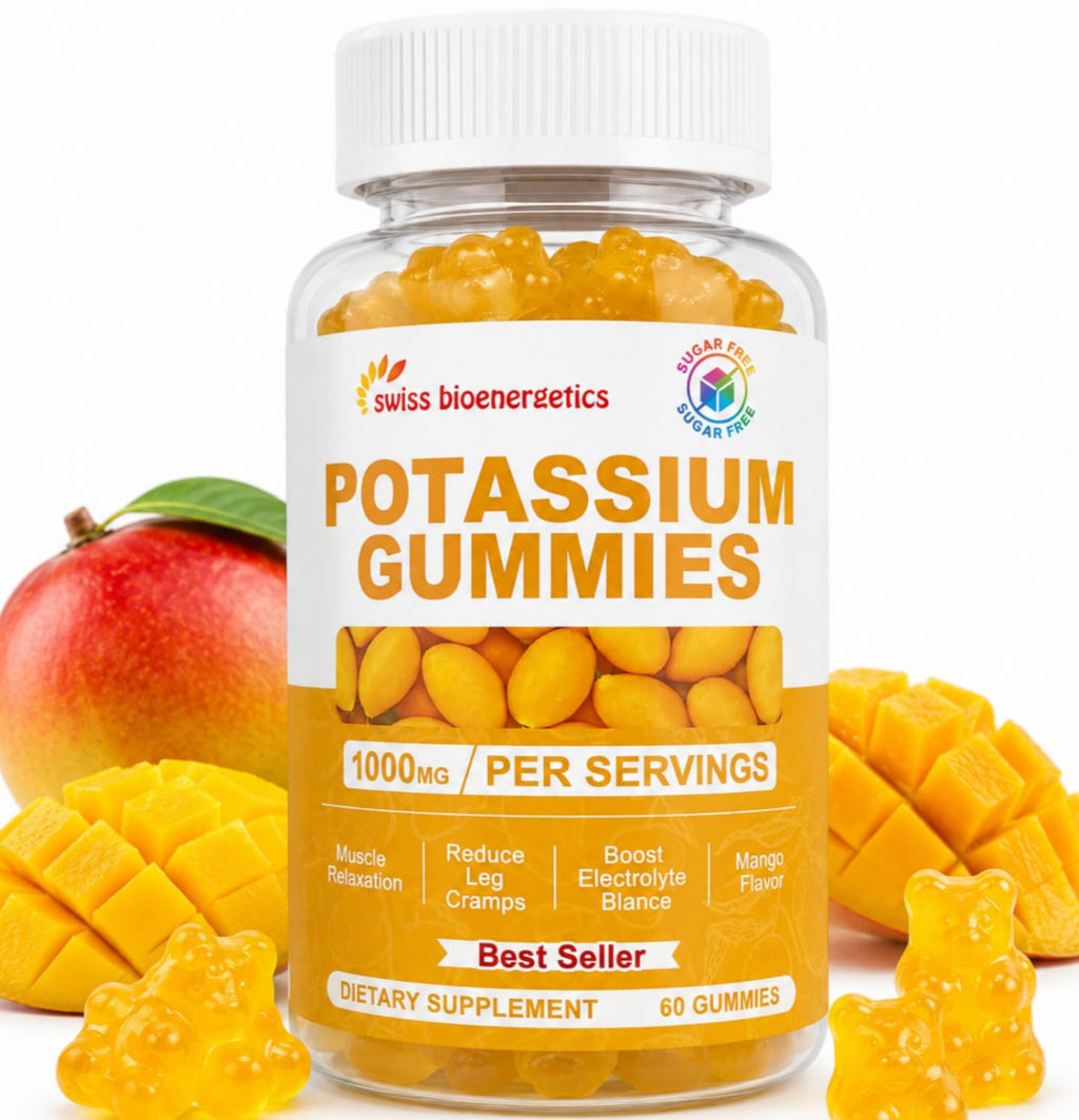 Potassium gummies for muscle health