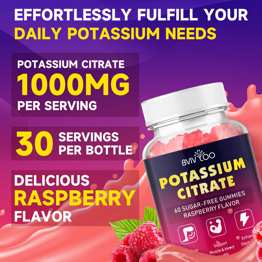 potassium gummies for muscle health