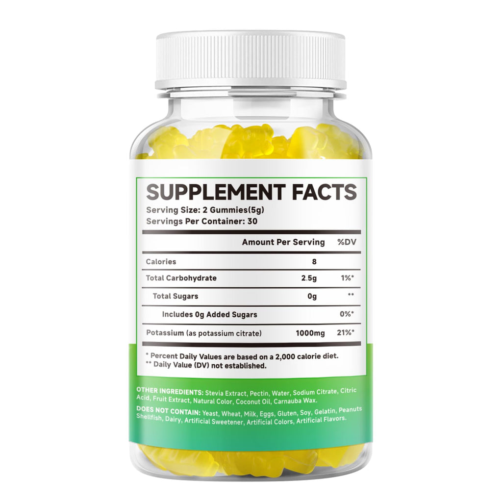 potassium gummies for overall health benefits