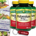 potassium heart health supplement caplets