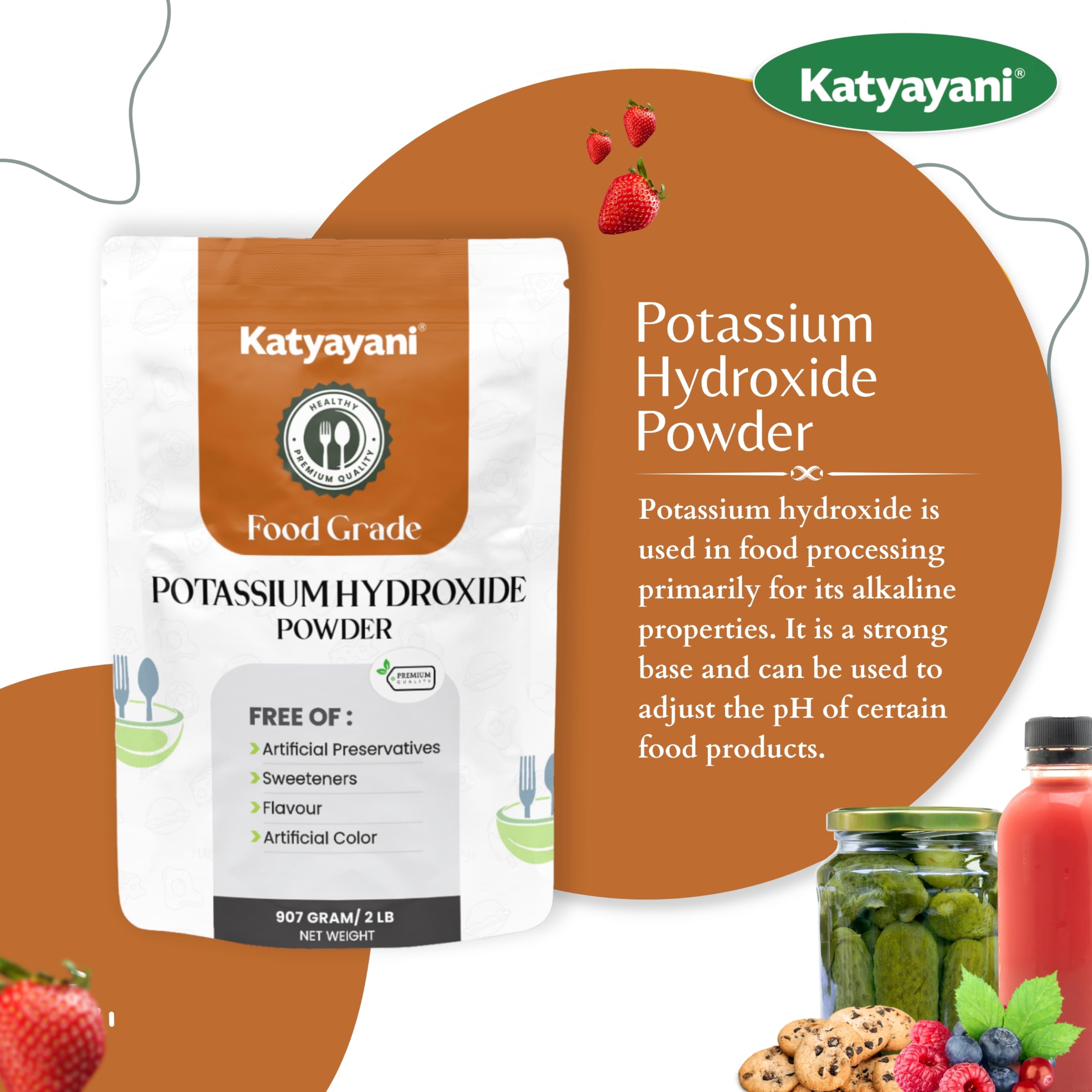 potassium hydroxide for dietary needs