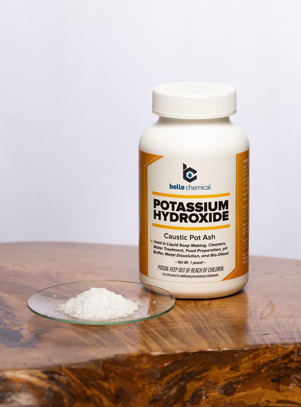 potassium hydroxide for mineral balance
