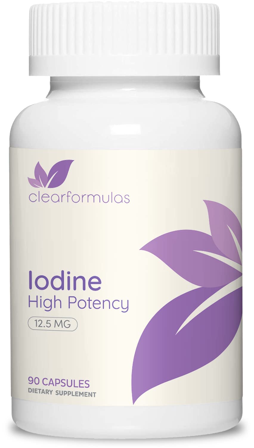 Potassium iodide capsules for iodine
