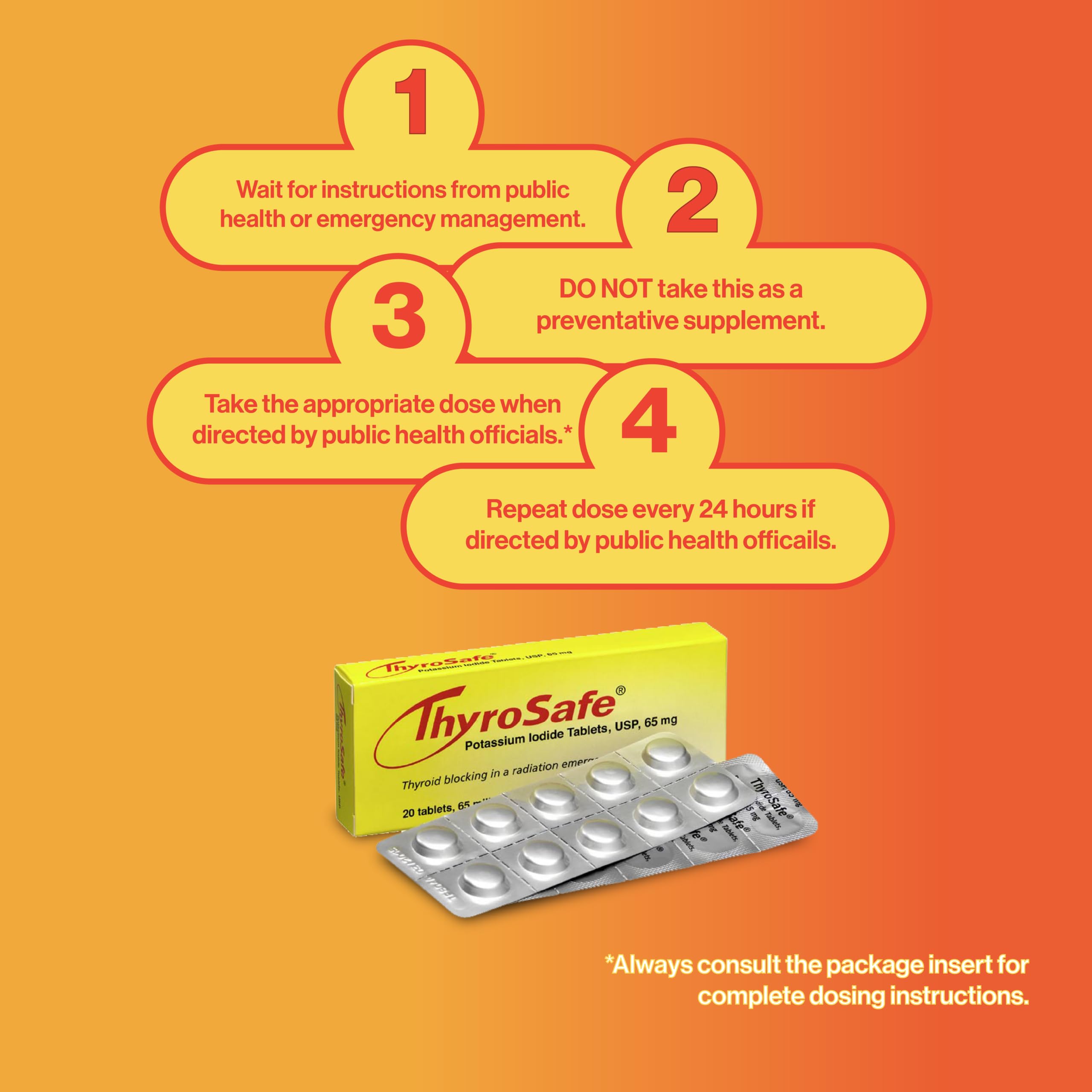 potassium iodide for family protection