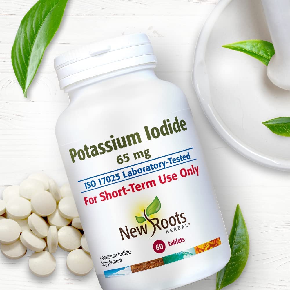 Potassium iodide for healthy metabolism
