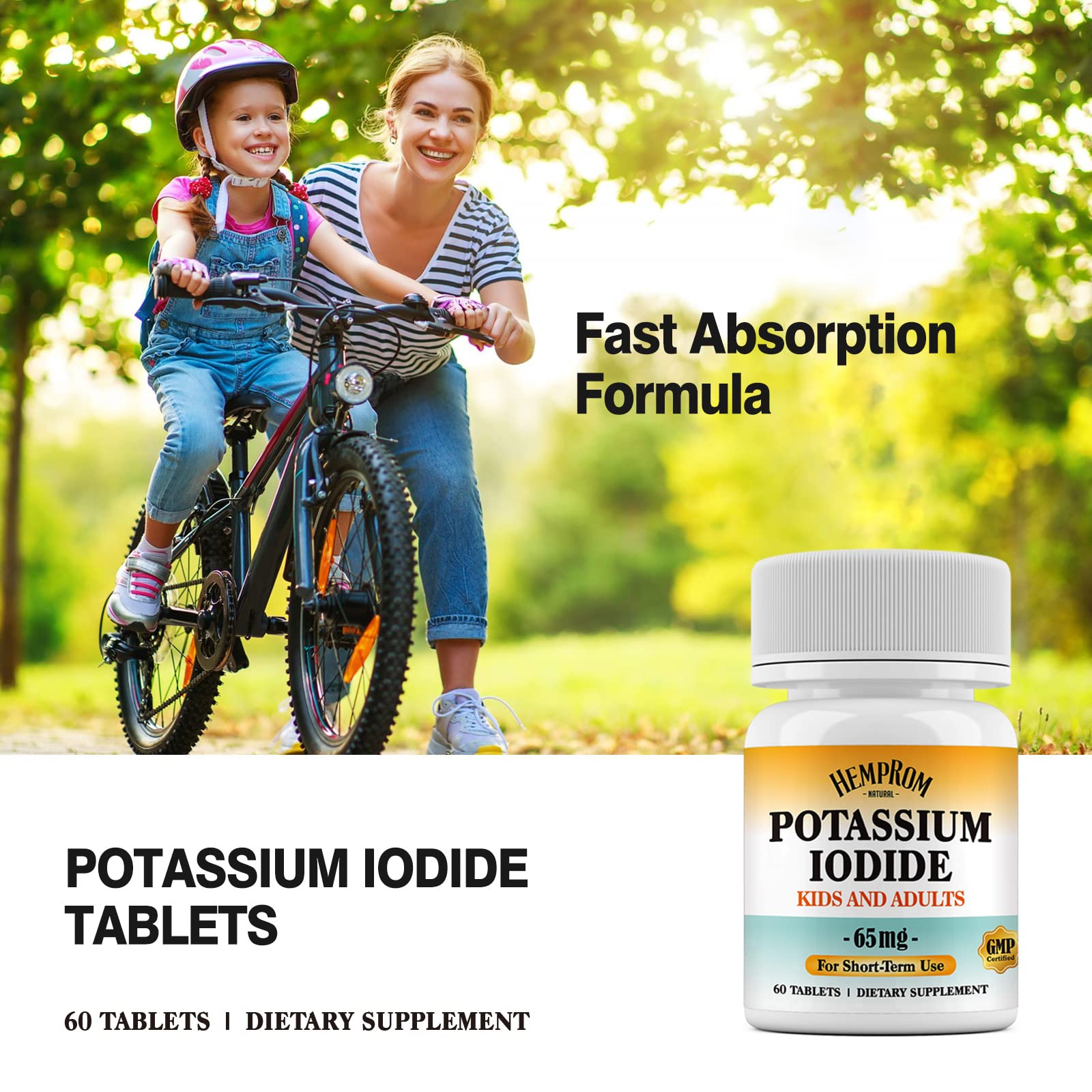 Potassium iodide for immune health