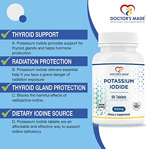 Potassium iodide for immune support