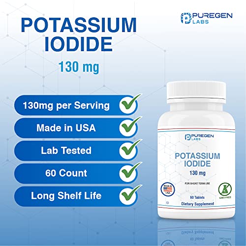Potassium iodide for optimal potassium levels