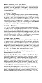 potassium iodide for public health readiness