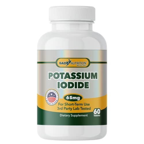 Potassium iodide for thyroid health