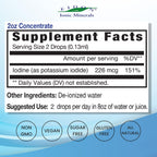Potassium iodide for thyroid health