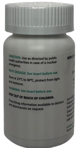 potassium iodide for thyroid support