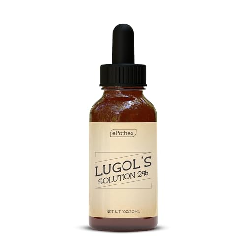 potassium iodide iodine supplement bottle