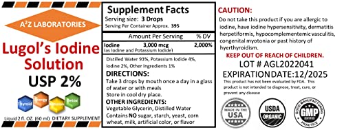 potassium iodide liquid drops