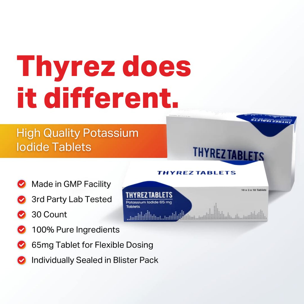 potassium iodide radiation tablets for safety