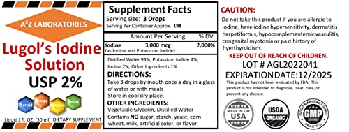 potassium iodide solution for metabolism