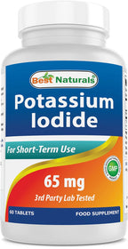 Potassium iodide supplement for health