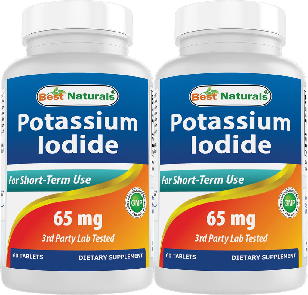 Potassium iodide supplement for health