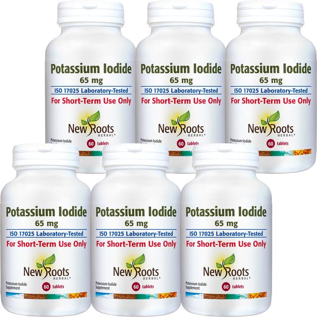 Potassium iodide supplement for thyroid