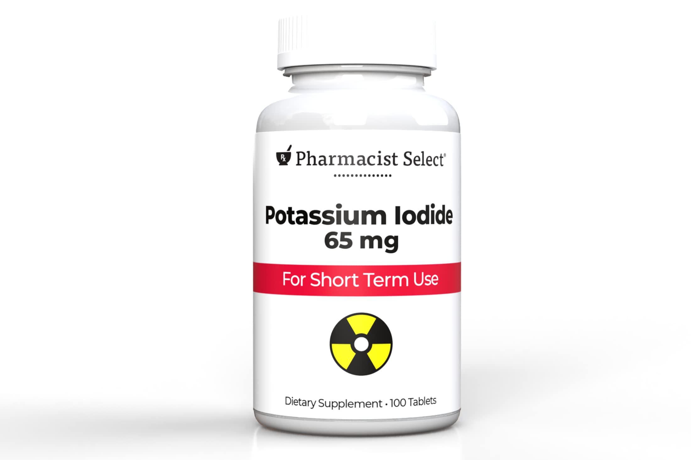 Potassium iodide tablets for health