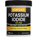 Potassium iodide tablets for thyroid health