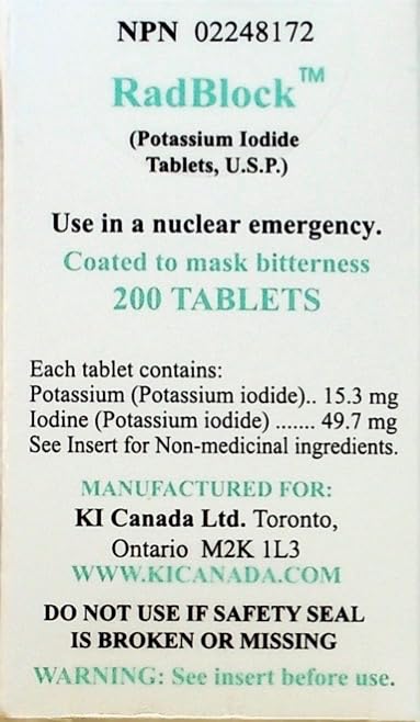 potassium iodide tablets for wellness