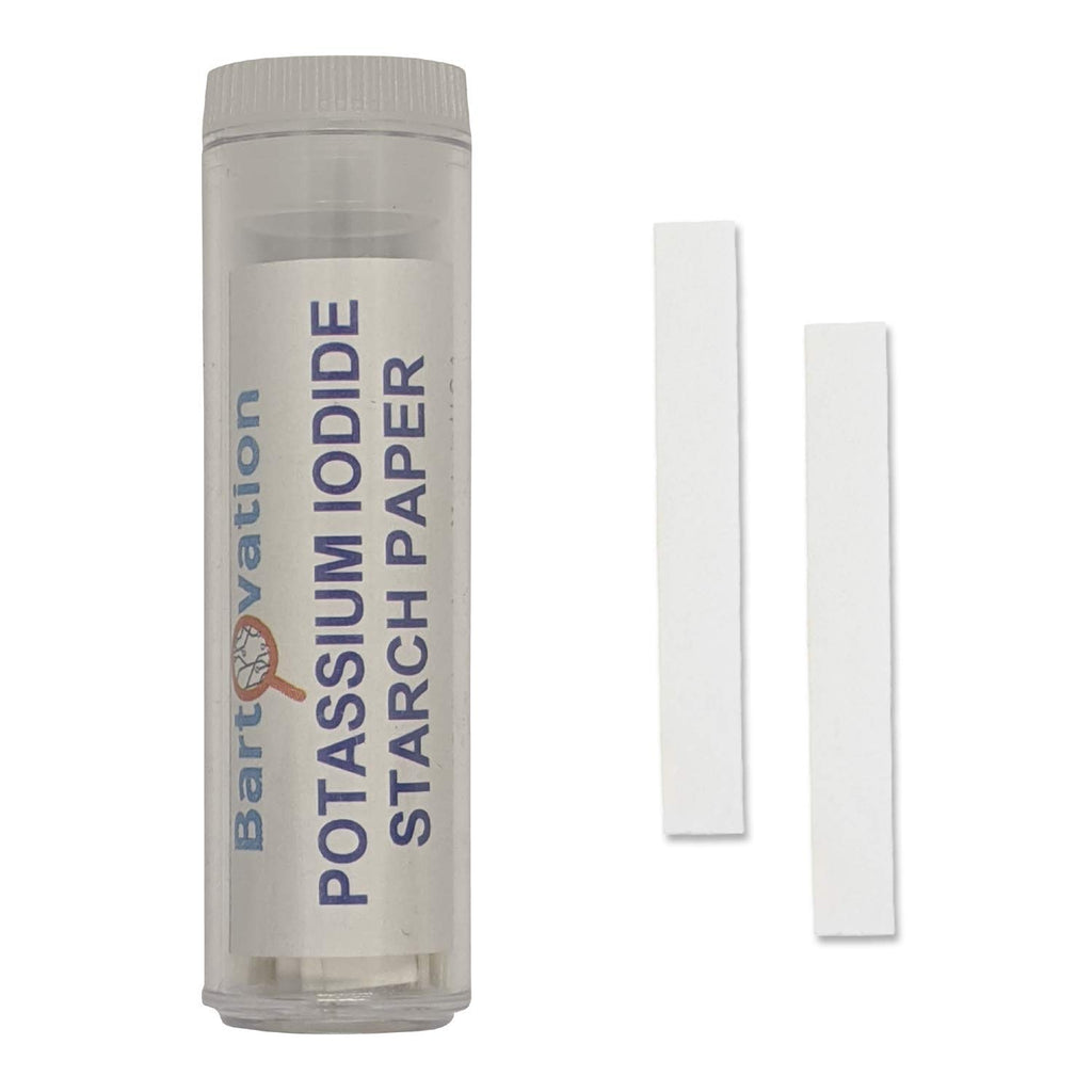 potassium iodide test paper strips