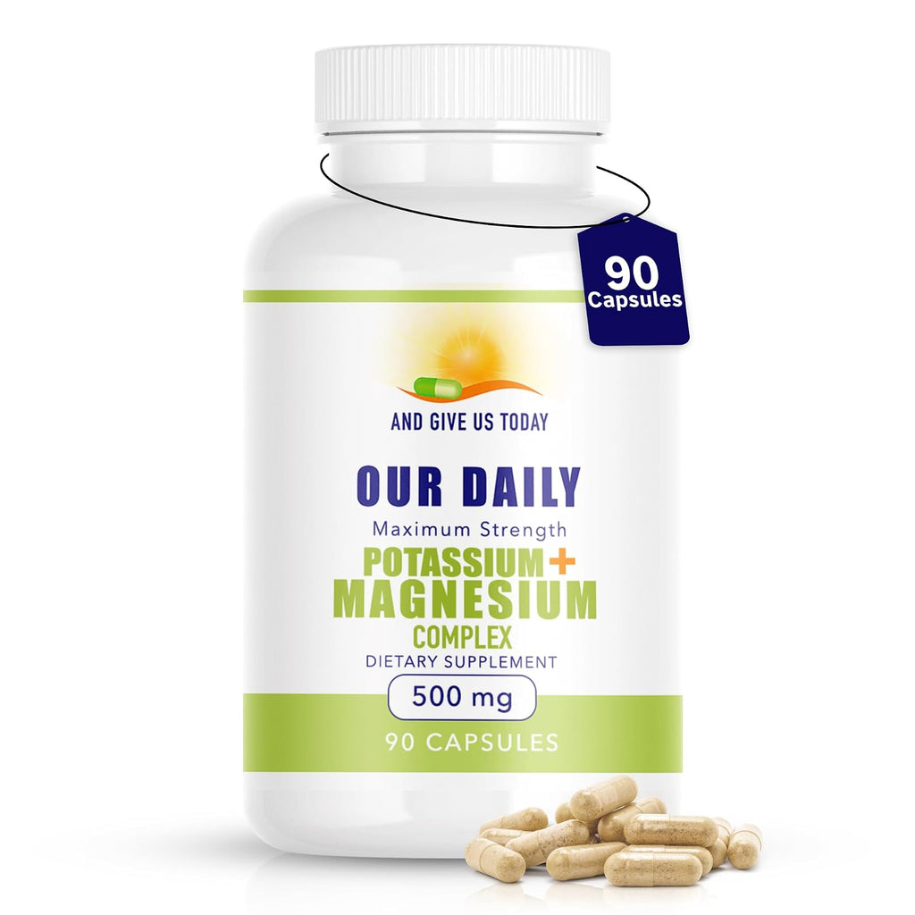 Potassium magnesium capsules for energy