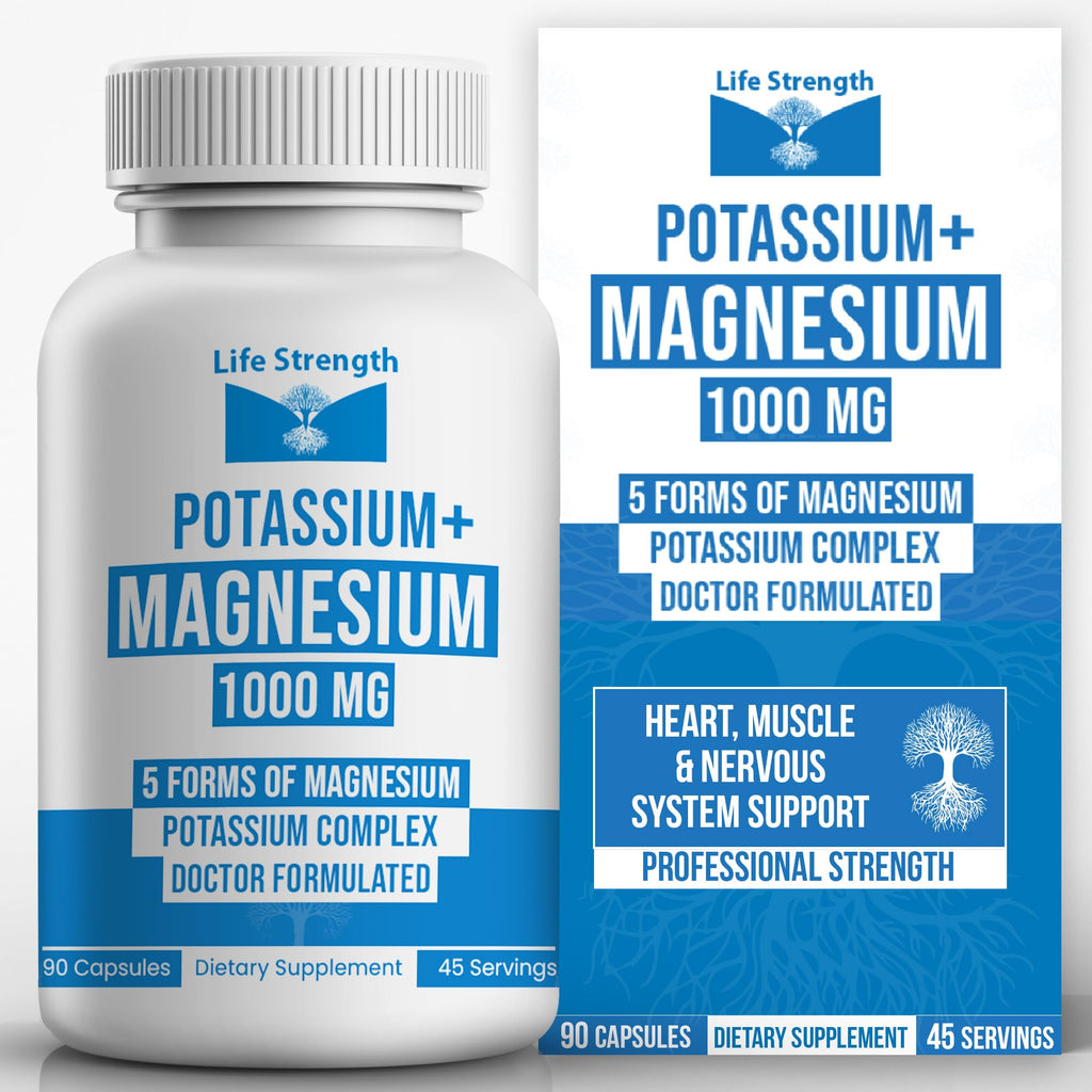 Potassium magnesium complex for muscle support
