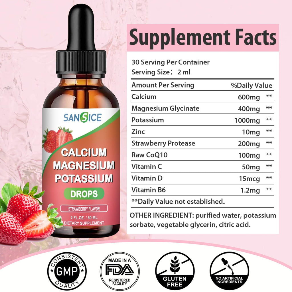potassium magnesium drops for better sleep
