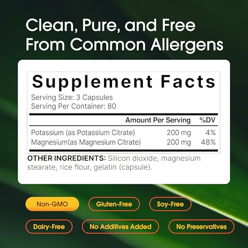 potassium magnesium for better sleep