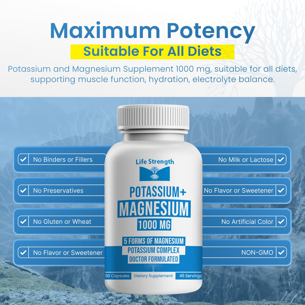 Potassium magnesium for exercise performance