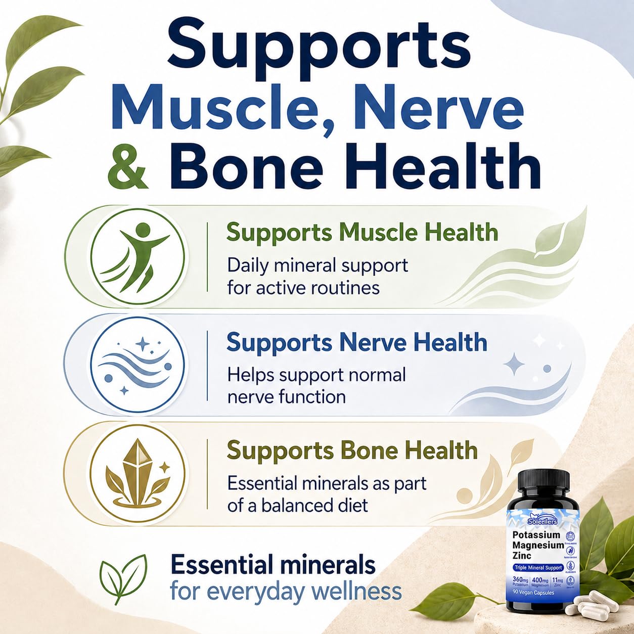 Potassium magnesium for heart health