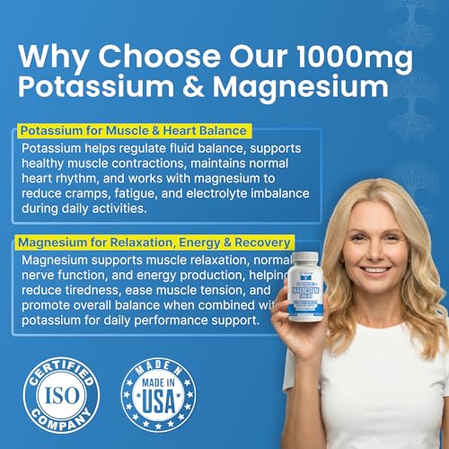 Potassium magnesium for hydration support