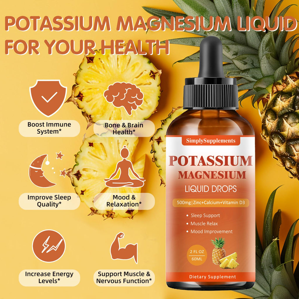potassium magnesium for muscle function