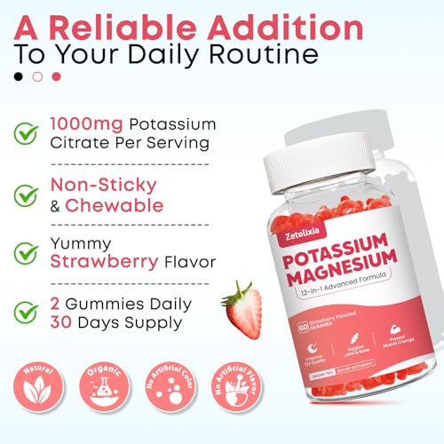 Potassium magnesium for overall health